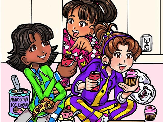 Sleepover – Dork Diaries