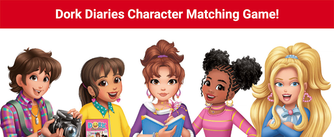 A Fun Matching Game – Dork Diaries